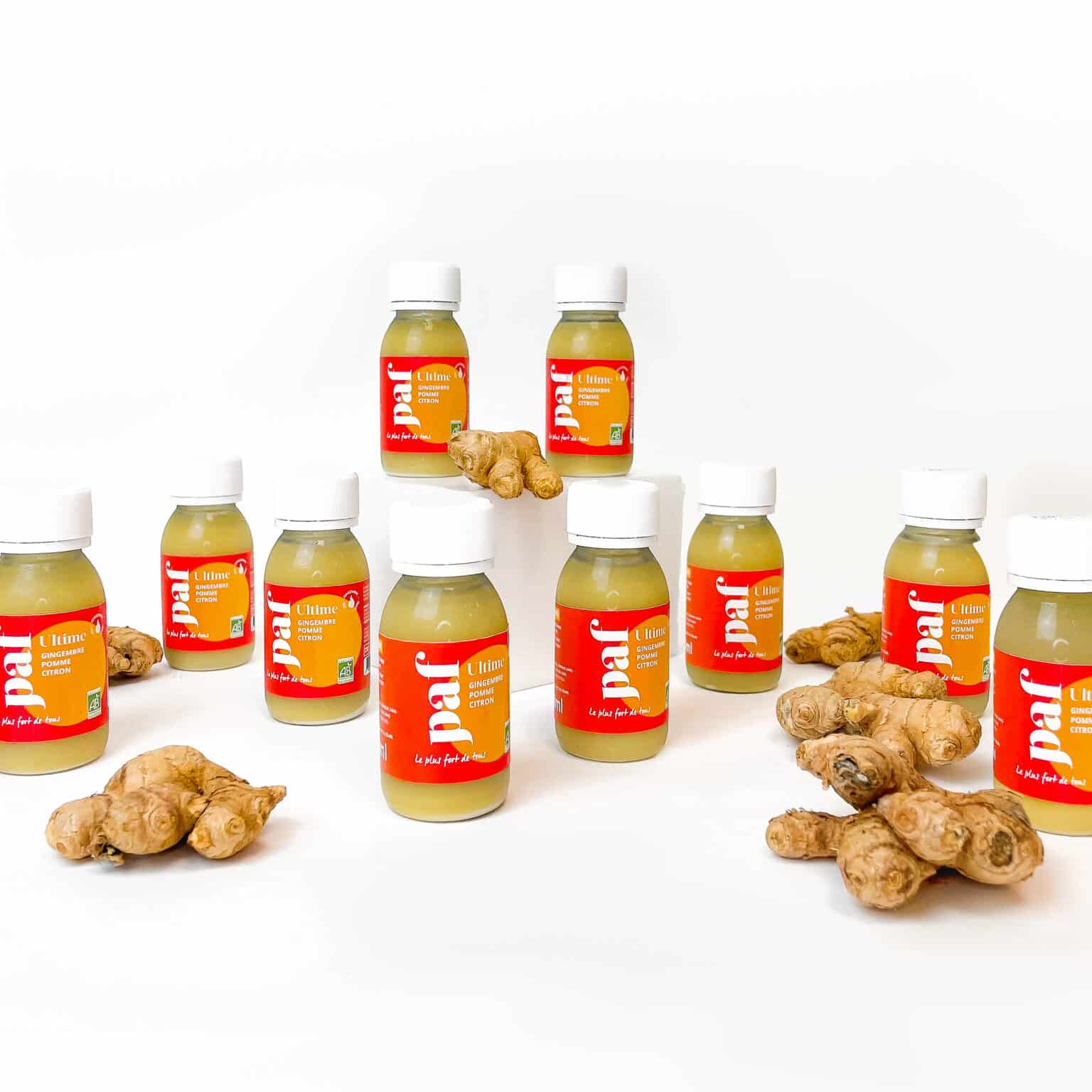 Ginger Shots - Jus BIO Et Détox - Les Jus PAF